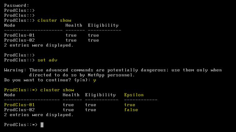 Remote Infrastructure Management: NetApp ONTAP 9.1 CLI Cluster Setup