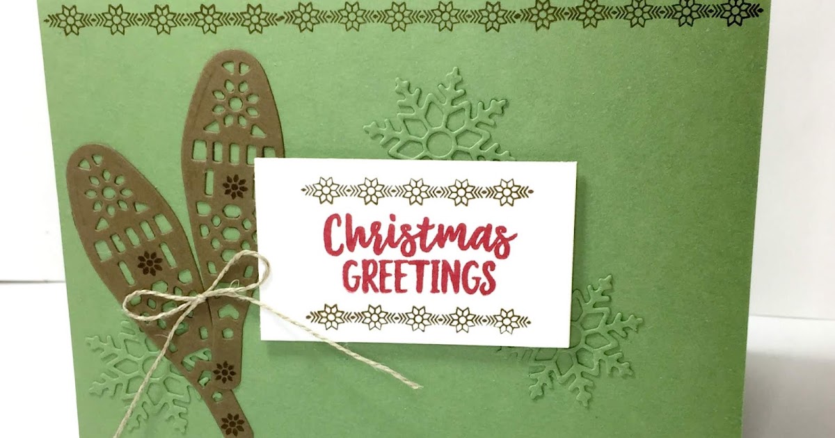 Linda K's Stampin' Page: Stampin' Up! Alpine Adventure Snowshoe ...