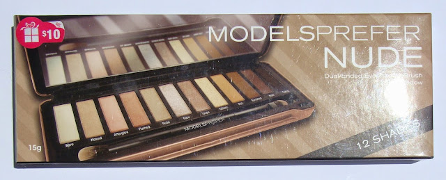 little white truths: Models Prefer Nude Eyeshadow Palette - review