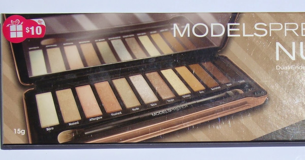 little white truths: Models Prefer Nude Eyeshadow Palette - review