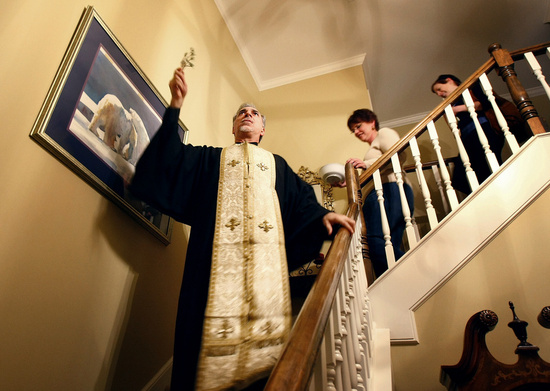 Byzantine, Texas: House blessings.