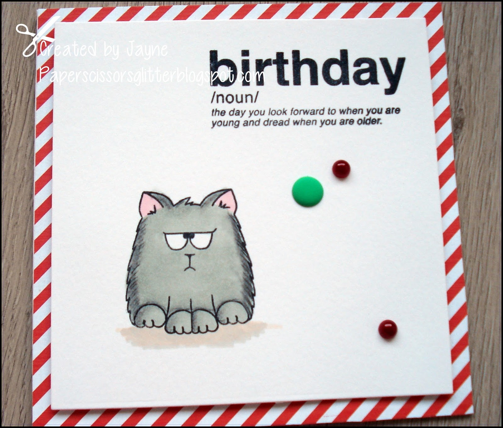 Paper Scissors Glitter: GRUMPY CAT