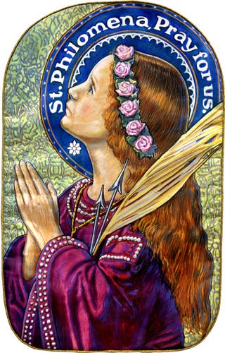 Are We There Yet?: The Feast of St. Philomena!