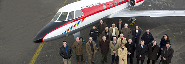 Dassault Begins 50th Anniversary Celebration with a Restored Mystère 20 ...