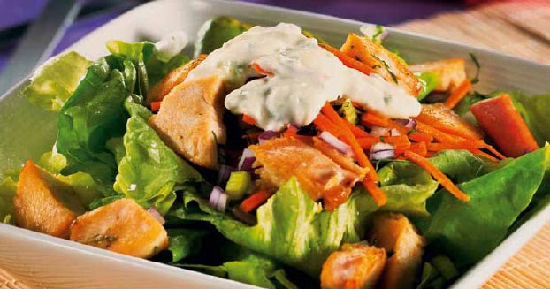 Ensalada de pollo