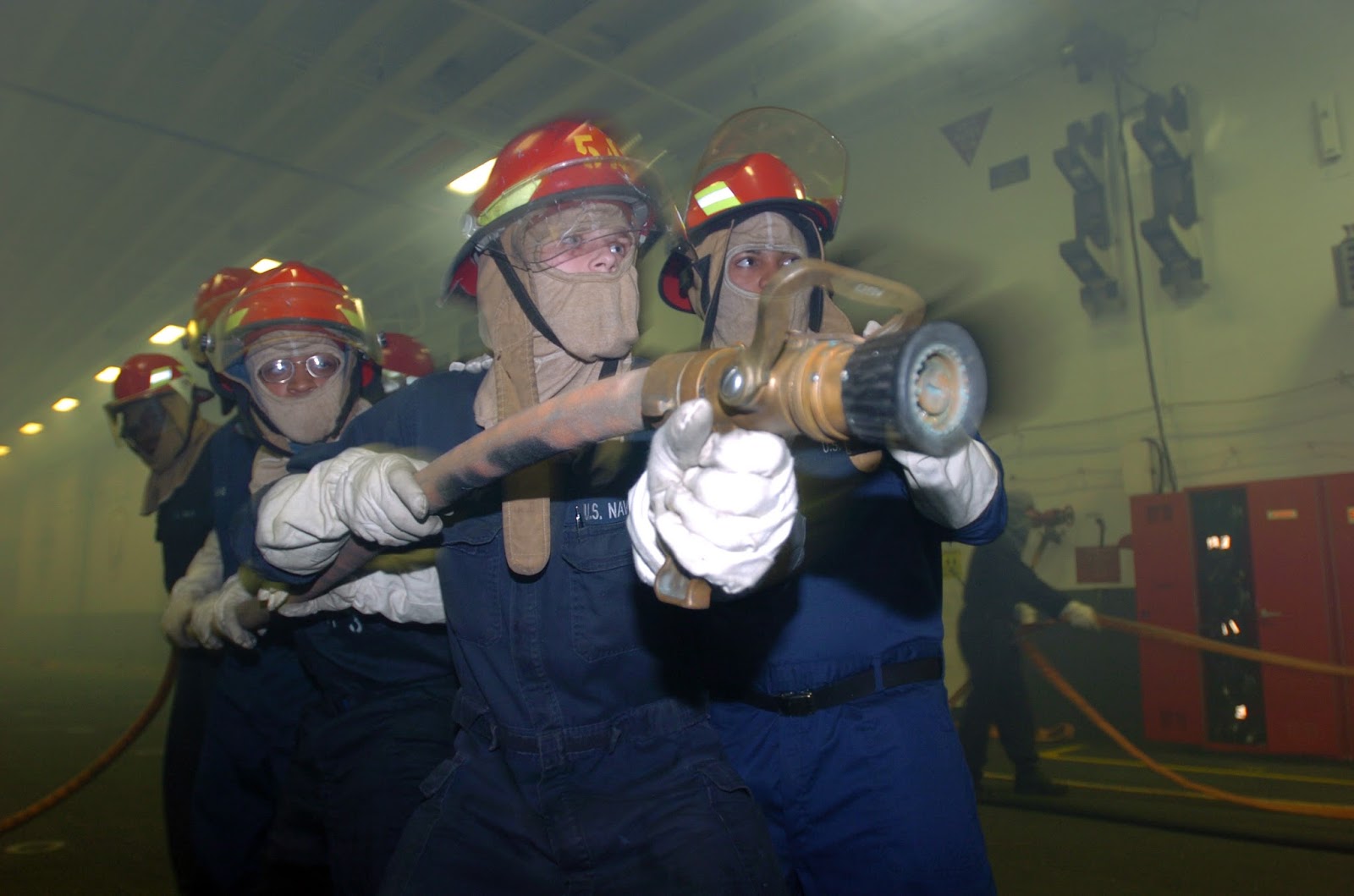 Fire Aboard the USS Enterprise