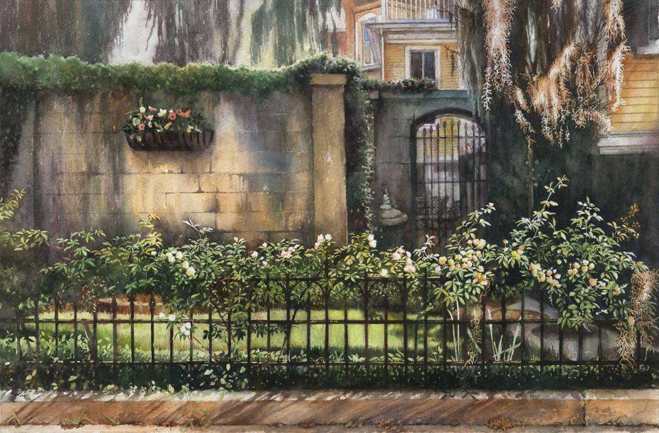 Xi GUO ~ Watercolor | Catherine La Rose ~ The Poet of Painting