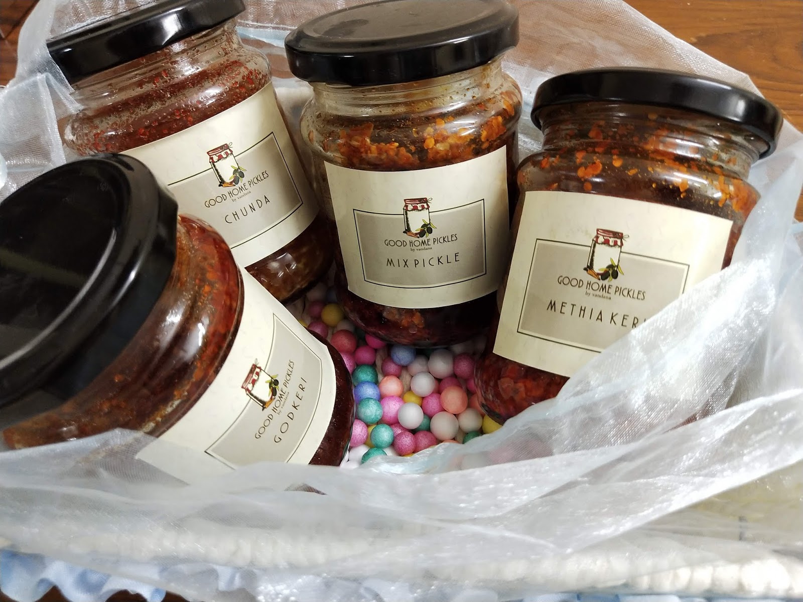 Indian Pickles In A Jar