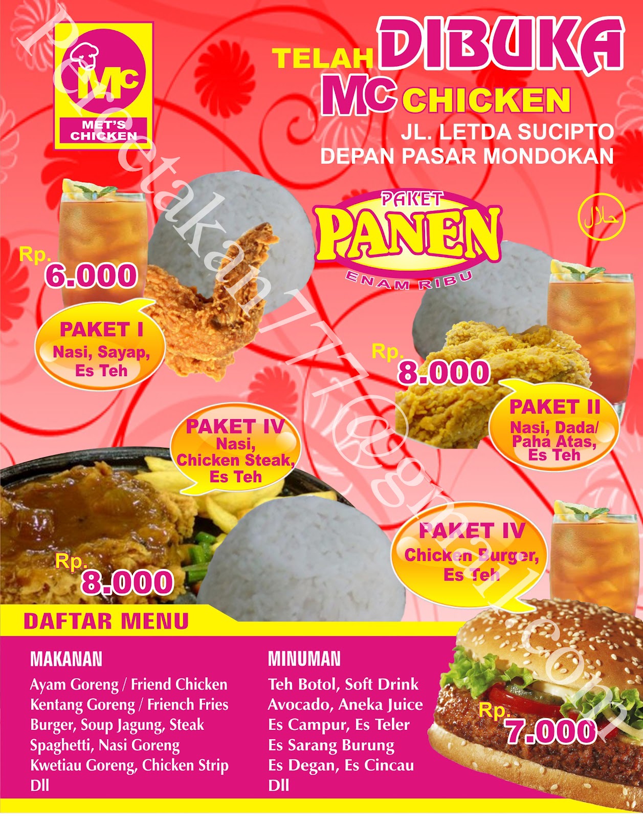 Percetakan Umum dan Konveksi: September 2012