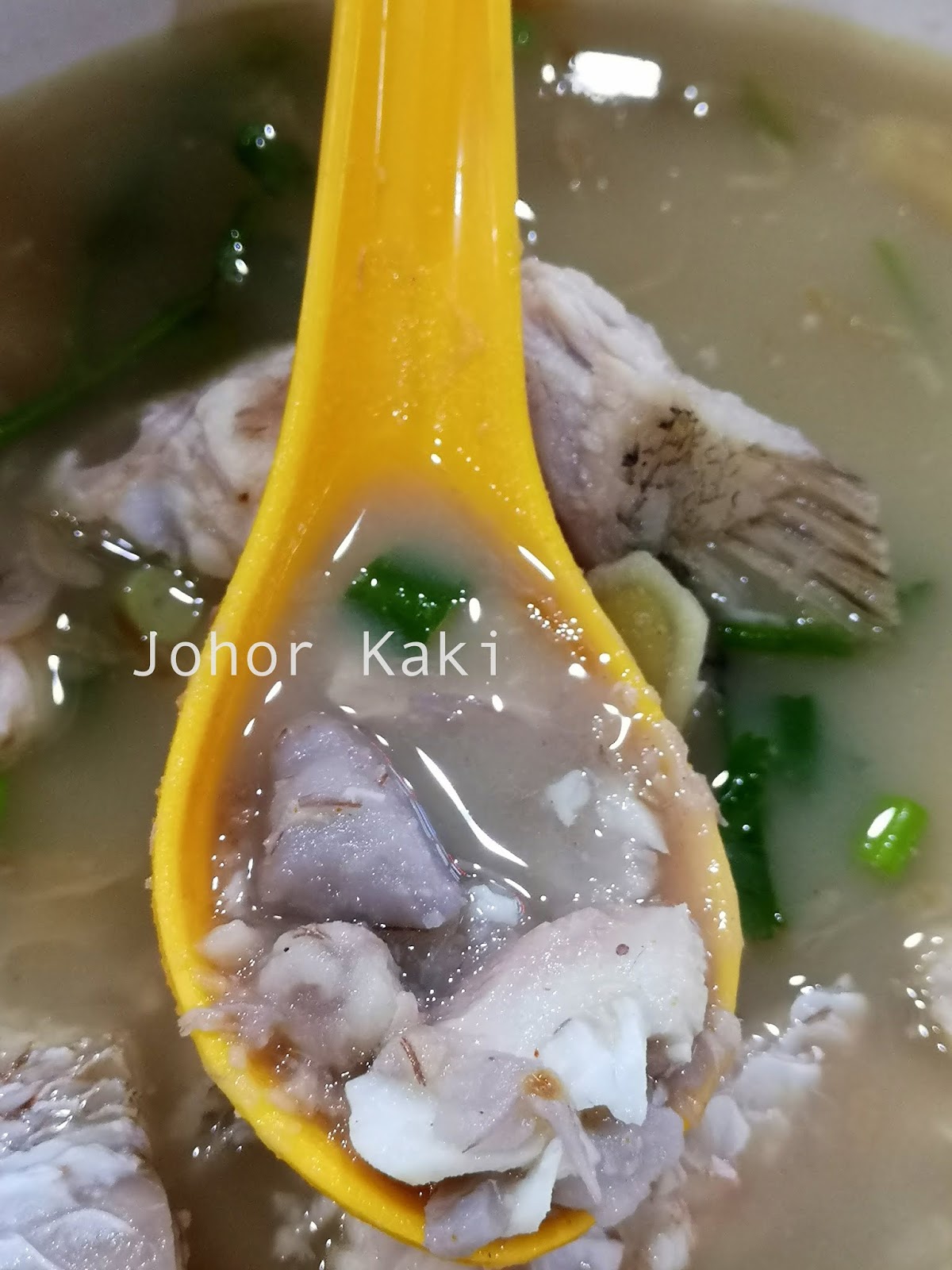 Lengkuas Fish Soup at Eatern Food Court in Batam Indonesia 平记鱼汤 |Tony ...