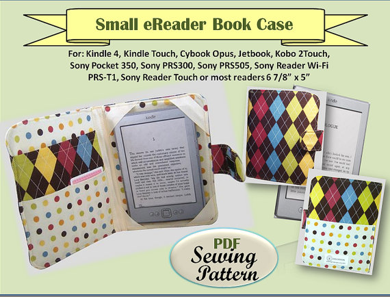 4 Girls Designs: Let's Make Some Padded Cases for Our eReaders, iPads ...