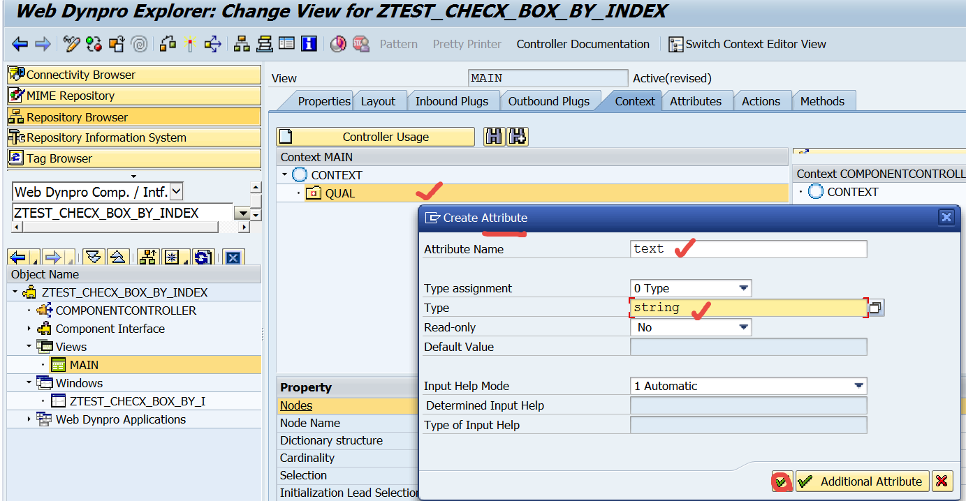 Gyan Factory Sap Technical Project Support Checkbox Group In Web Dynpro