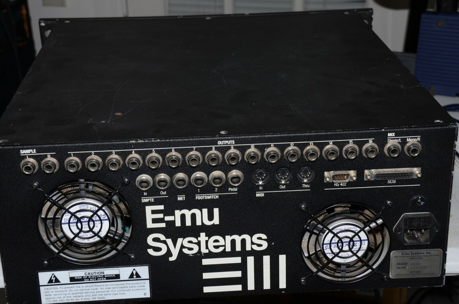 MATRIXSYNTH: Emu Emulator III SN 1290697 w/ Extras