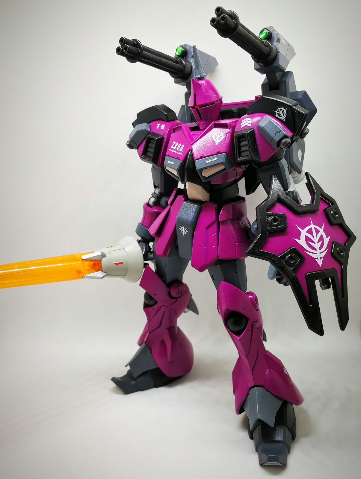 Gunplanerd: [Gallery] Premium Bandai HGUC 1/144 MS-15KG-A Gyan Krieger ...