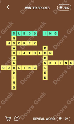 Wordcross (Chimpanzee) Level 166 Answers ~ Doors Geek