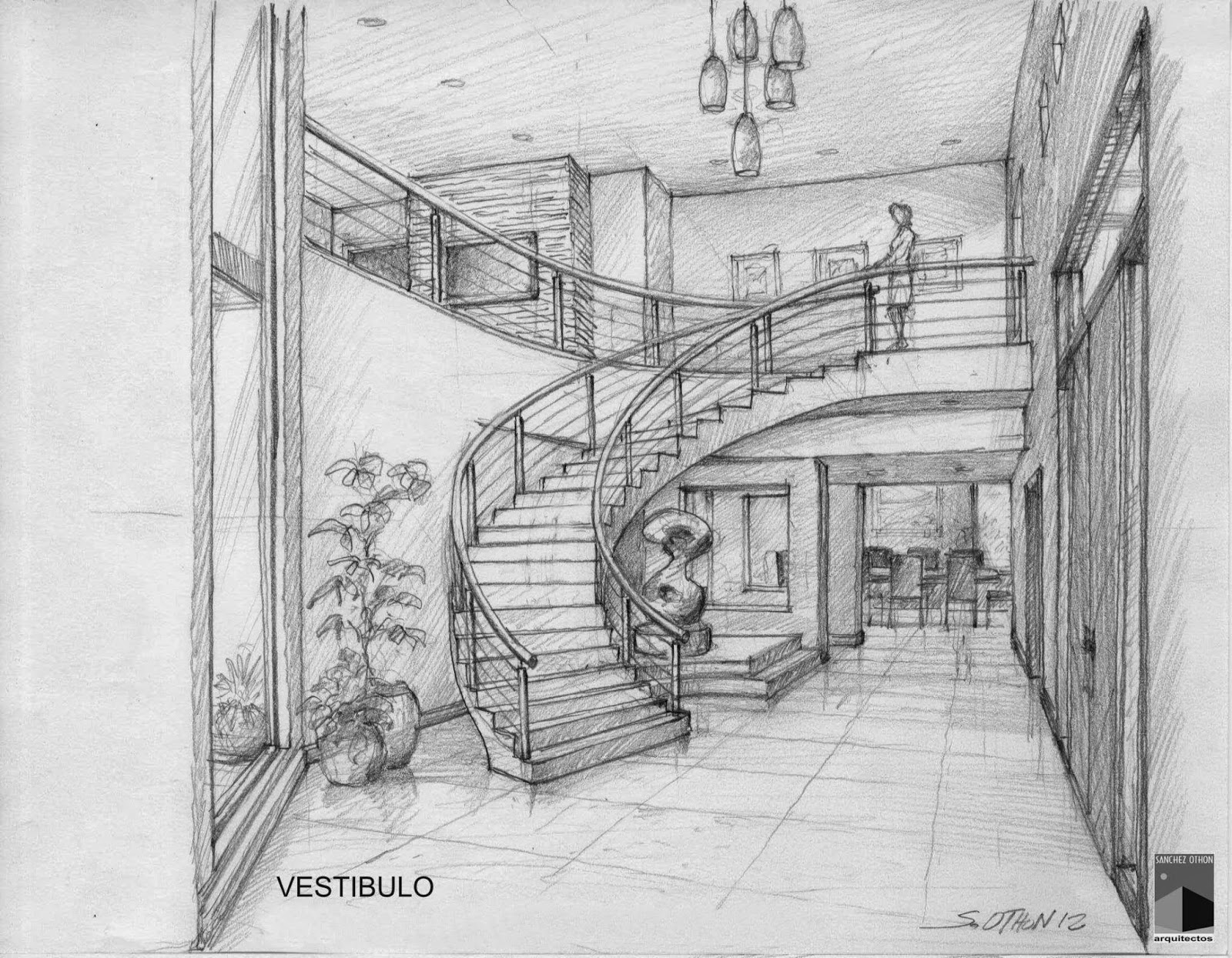 SANCHEZ OTHON ARQUITECTOS: PERSPECTIVAS INTERIORES