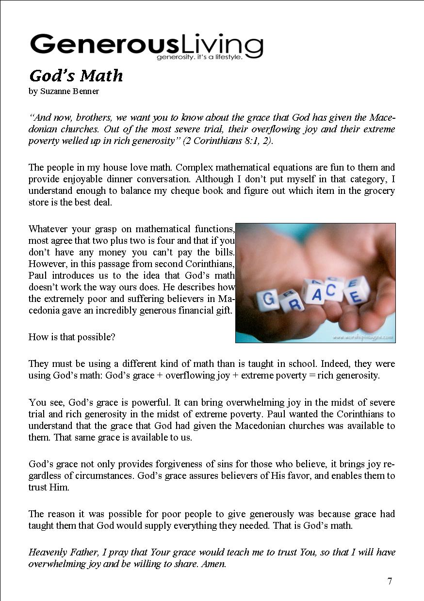 The Basel Christian Church Of Malaysia Sandakan Gods Math