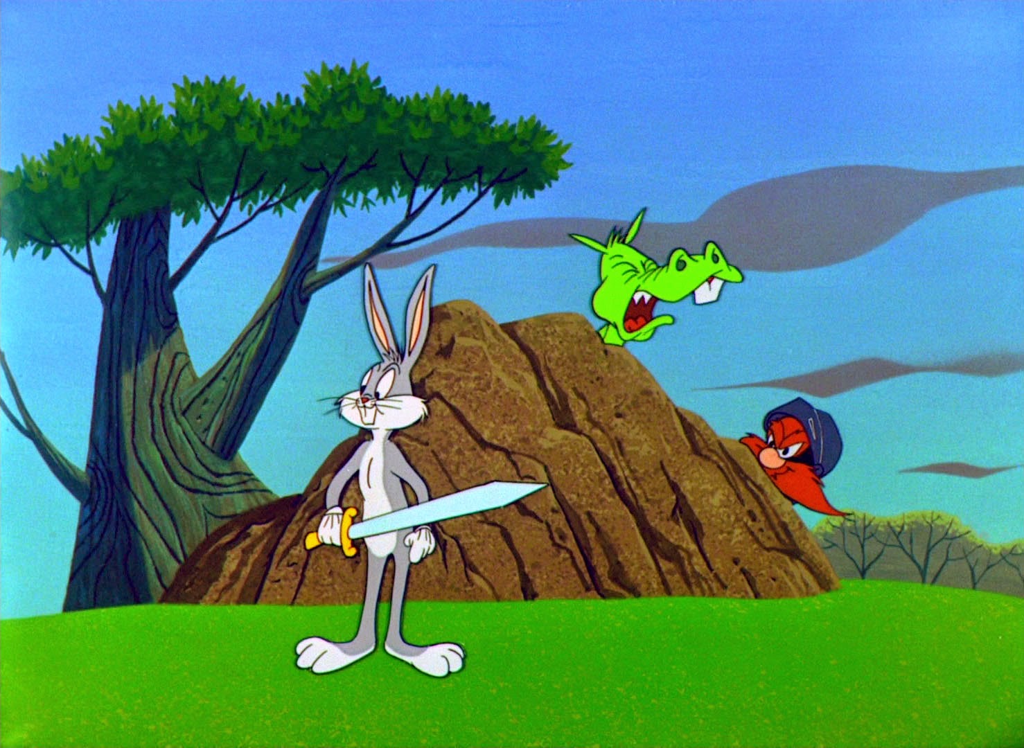 Knighty Knight Bugs - cartoon characters