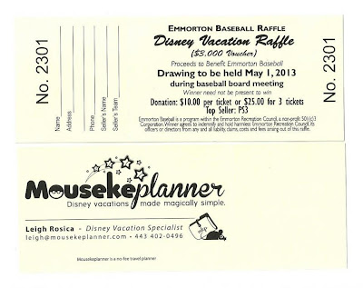 Disney Trip Raffle - Run Walk Repeat