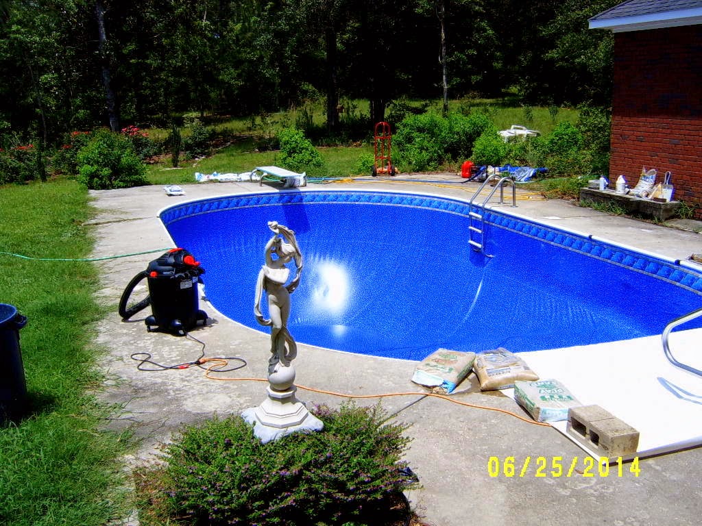 Alabama Rose and Flower Garden from a Non-Green Thumb: DIY Pool Liner ...