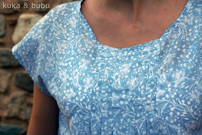 kuka and bubu: Blusa de patrón japonés – Japanese pattern blouse