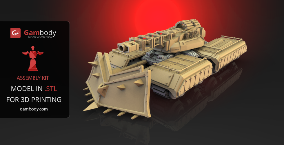 Command and Conquer - Mammoth Tank Accessories 3D Print Files - Set 2 ...