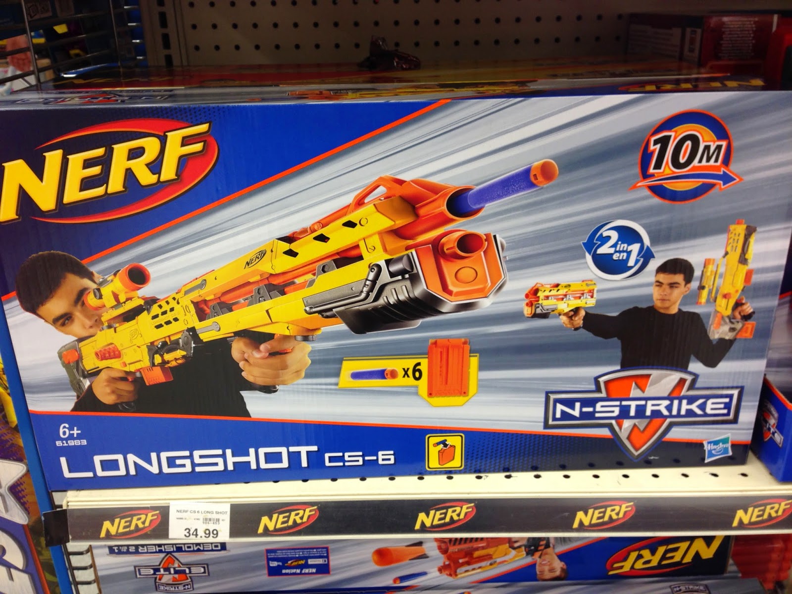 UK Nerf: Elite Longshot Hits Shelves