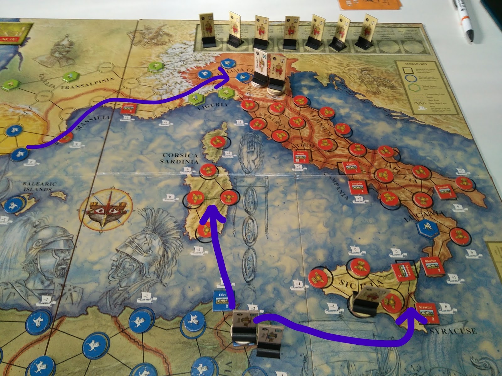 Jugando con los Abuelos: Hanibal: Roma vs Cartago - Guía de Iniciación