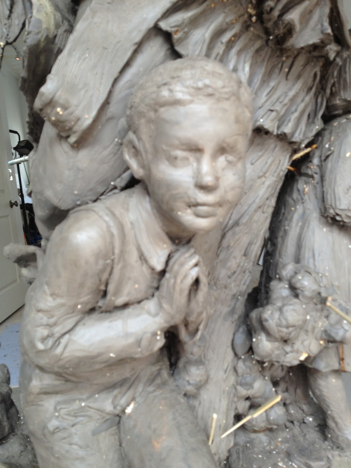 Internship with artist Anthony Visco Spring 2013