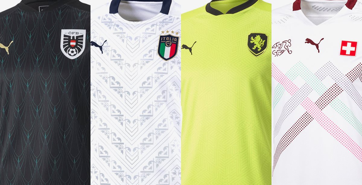 All Puma Euro 2020 Away Kits Released - Bespoke Designs For Every ...
