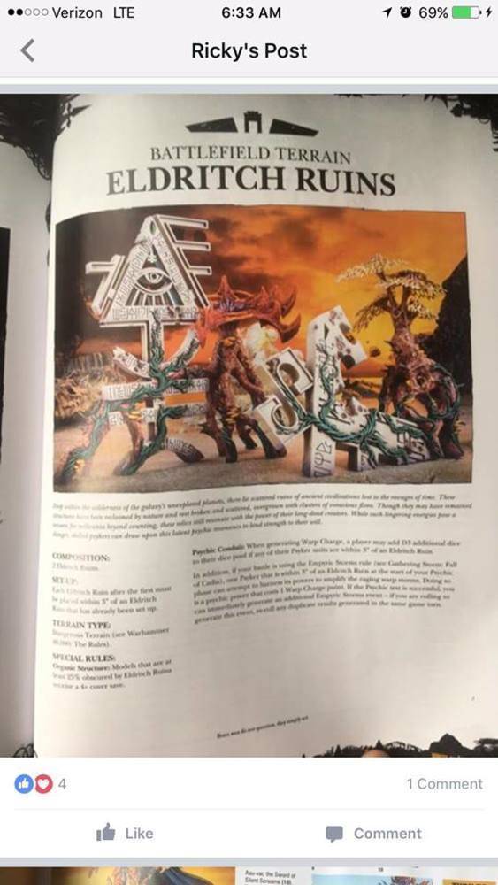 Eldar Deathworld Forest and Eldritch Ruins... - Faeit 212