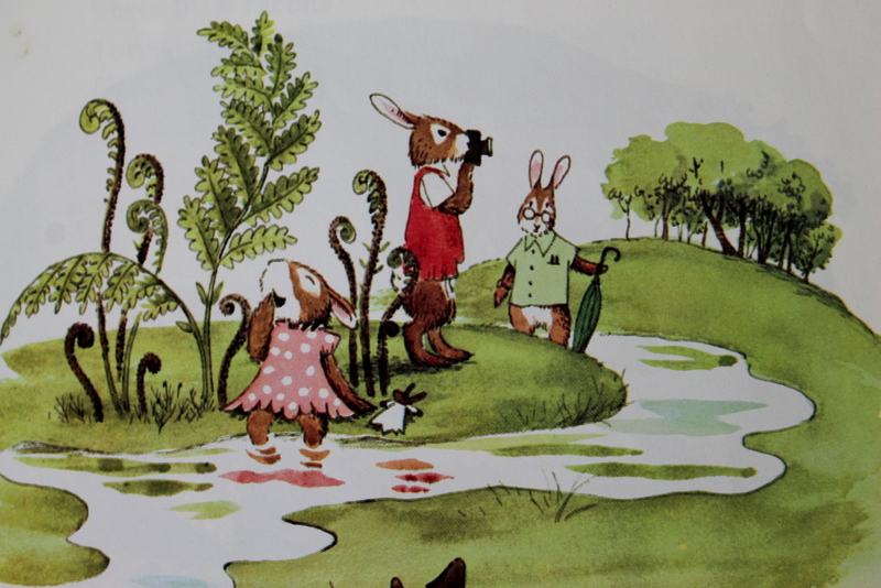 Books and Umbrellas: Seven Little Rabbits by John Becker Illustrated by ...
