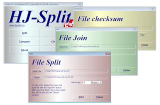 HJ-Split : Freeware multi-platform file splitters | Forgettable Blog