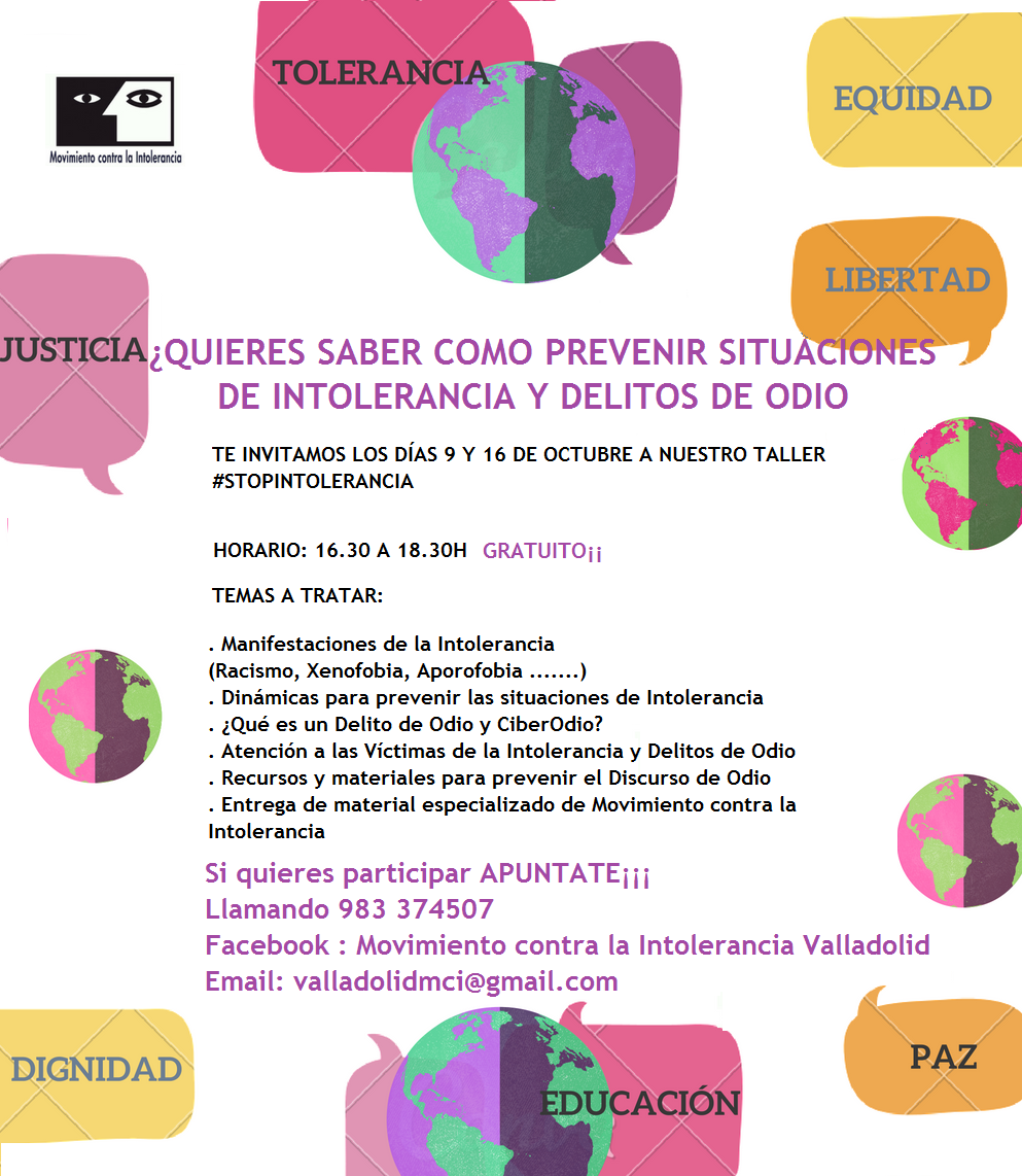 Movimiento contra la Intolerancia Castilla y León: ¿Quieres saber cómo ...