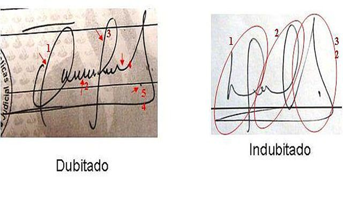 El Blog Forense: Grafoscopía