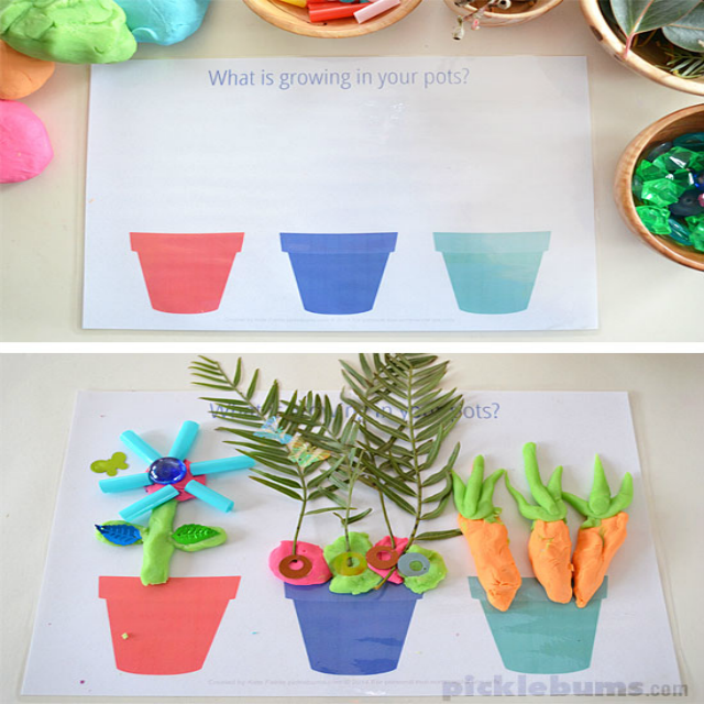 30 Plantillas Imprimibles para Jugar con Plastilina | Mundo de Rukkia