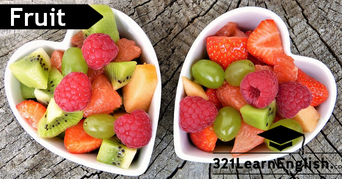 321 Learn English.com: ESL vocabulary: fruit (basic) (level: A1)