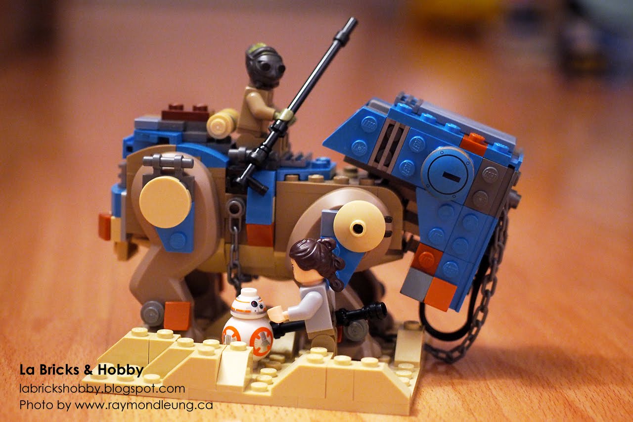 La Bricks & Hobby: Lego Star Wars: Rey Rescues BB-8 Scene