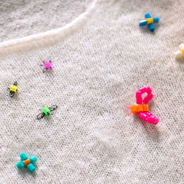 misako mimoko: My new DIY: How-To Perler Bead Embroidery