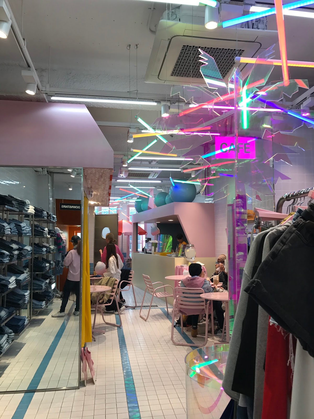 [Seoul - Myeongdong] StyleNanda Pink Hotel and Pink Pool Cafe - Rooftop ...