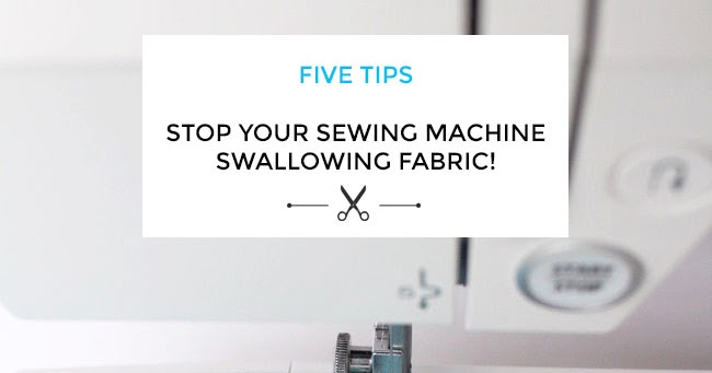 How to Release Material Stuck in Sewing Machine Feed Presser Foot ...