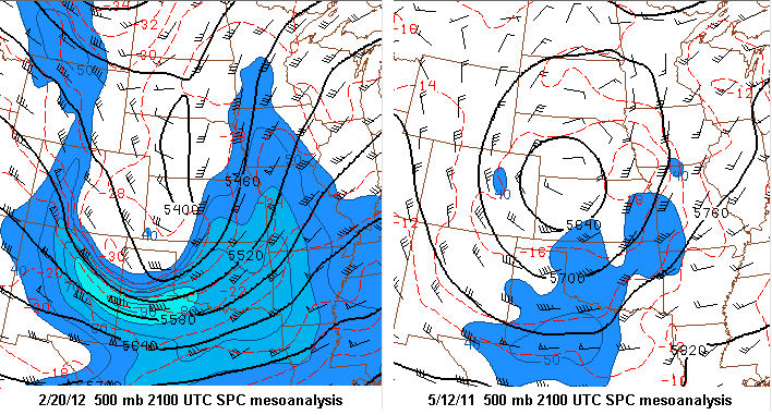 Jon Davies Severe Weather Notes: Cold-core system on 2/20/12 - 1 dead ...