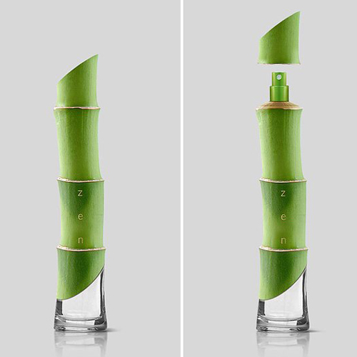 Test New Themes: Cool Perfume Bottle Design