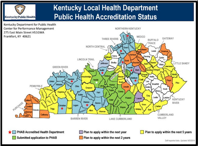 KENTUCKY HEALTH NEWS: 10 Ky. health departments nationally accredited ...