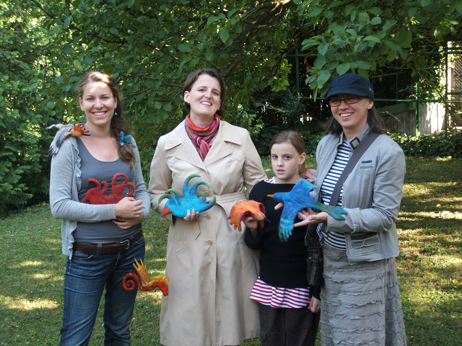 Eszter Nemez Műhelye: Mese madár készítés