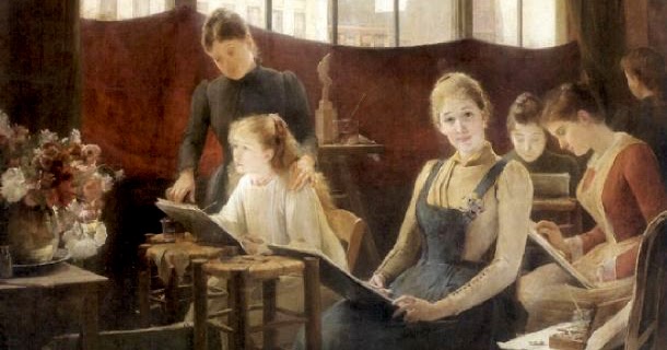 Women in the Act of Painting: Art Class and Beyond