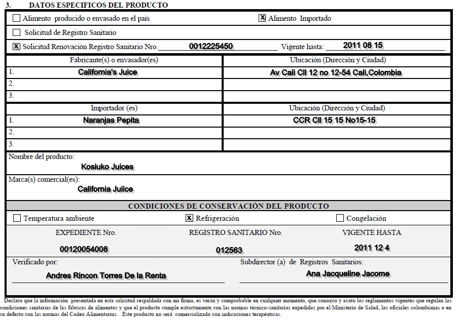 Colombia Exporta E Importa: Documentos Para la Exportación: Registro ...