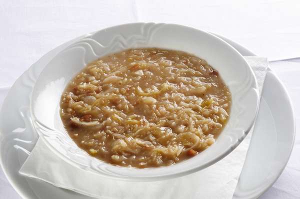 Traditional Italian cooking: Jota (jota soup - region Friuli Venezia ...