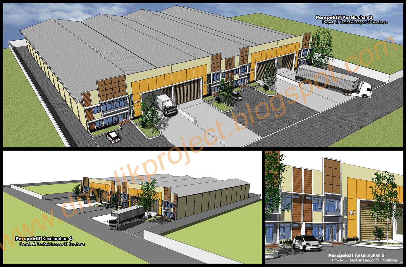 :: dmalik project: PERENCANAAN GAMBAR PERGUDANGAN MODERN