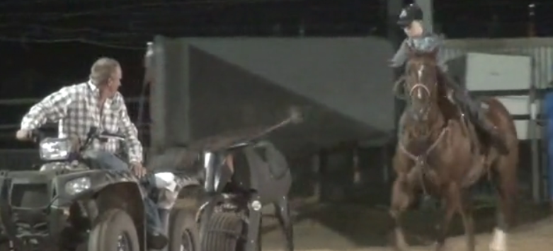 Speed Williams Team Roping: Gabriel Williams Caught His First Steer ...